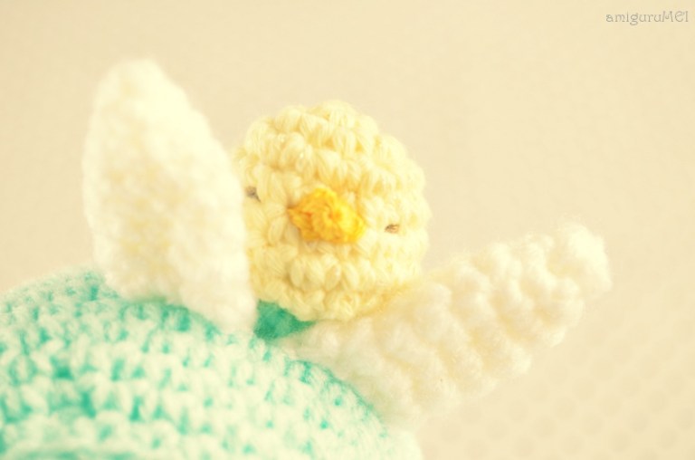 Free Easter amigurumi pattern: Haru-chan and baby Chioux – amiguruMEI