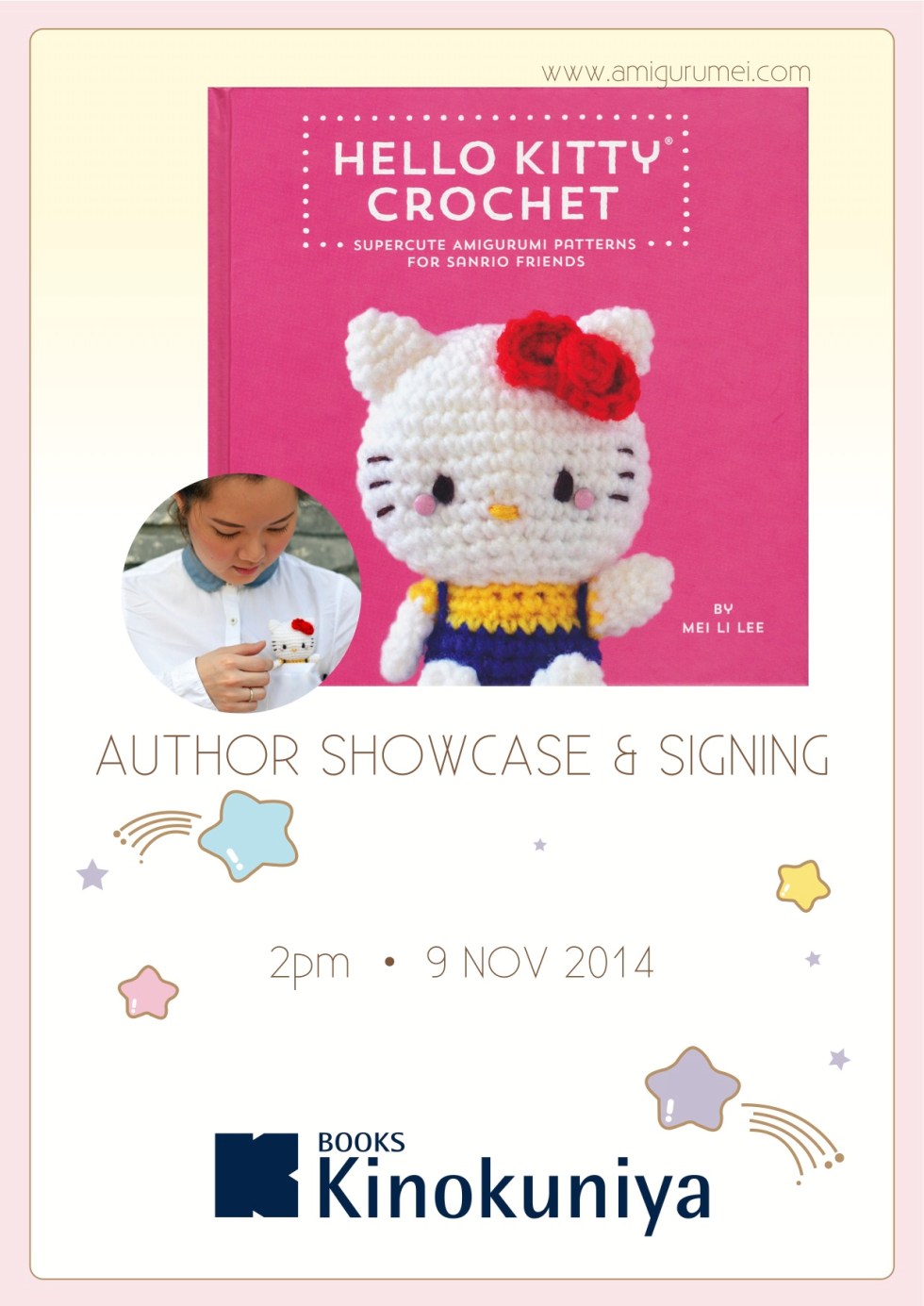 Hello Kitty Crochet Author Showcase & Signing – amiguruMEI