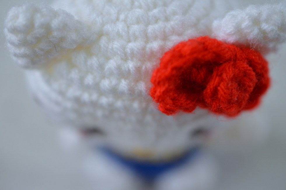 Hello Kitty Crochet bow tutorial – amiguruMEI