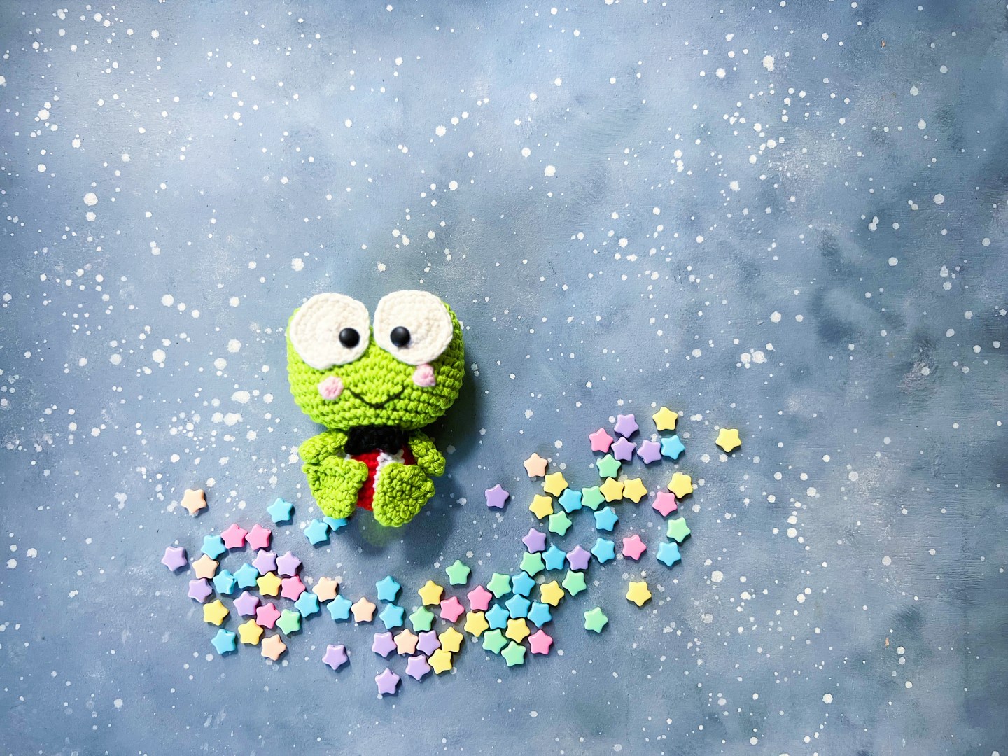 Free pattern: Keroppi – amiguruMEI